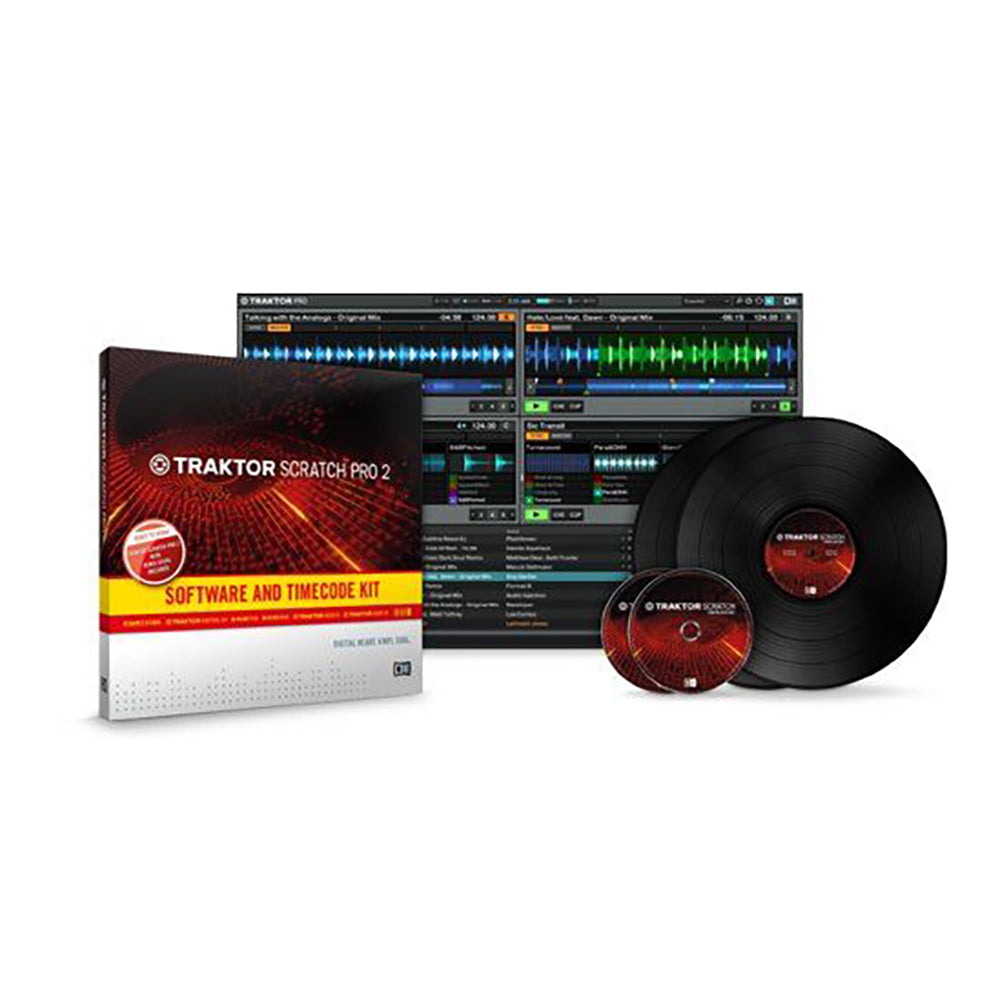 Software +Kit Timecode Native Instruments (Control Vinilos) TRAKTOR SC ...